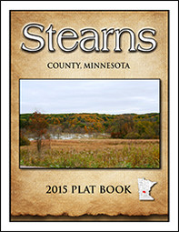 Stearns County Minnesota 2015 Plat Book, Stearns County Parcel Map 2015 ...