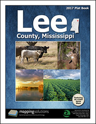 Lee County Mississippi 2017 Plat Book, Lee County Mississippi Plat Map ...