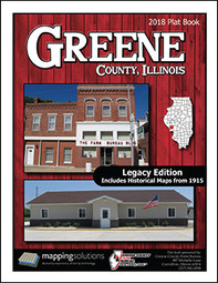 Greene County Illinois 2018 Plat Book, Greene County Illinois Plat Map ...