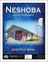 Neshoba County Mississippi 2022 Plat Book | Mapping Solutions
