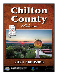 Chilton County Alabama 2024 Plat Book | Mapping Solutions