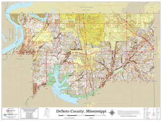 Desoto County Mississippi 2024 Soils Map | Mapping Solutions