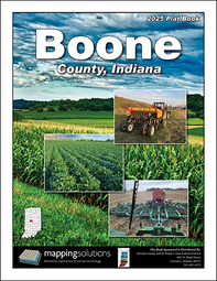 Boone County Indiana 2025 Plat Book | Mapping Solutions