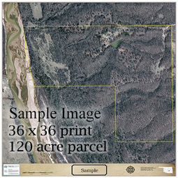 Custom Property Aerial Wall Map | Mapping Solutions
