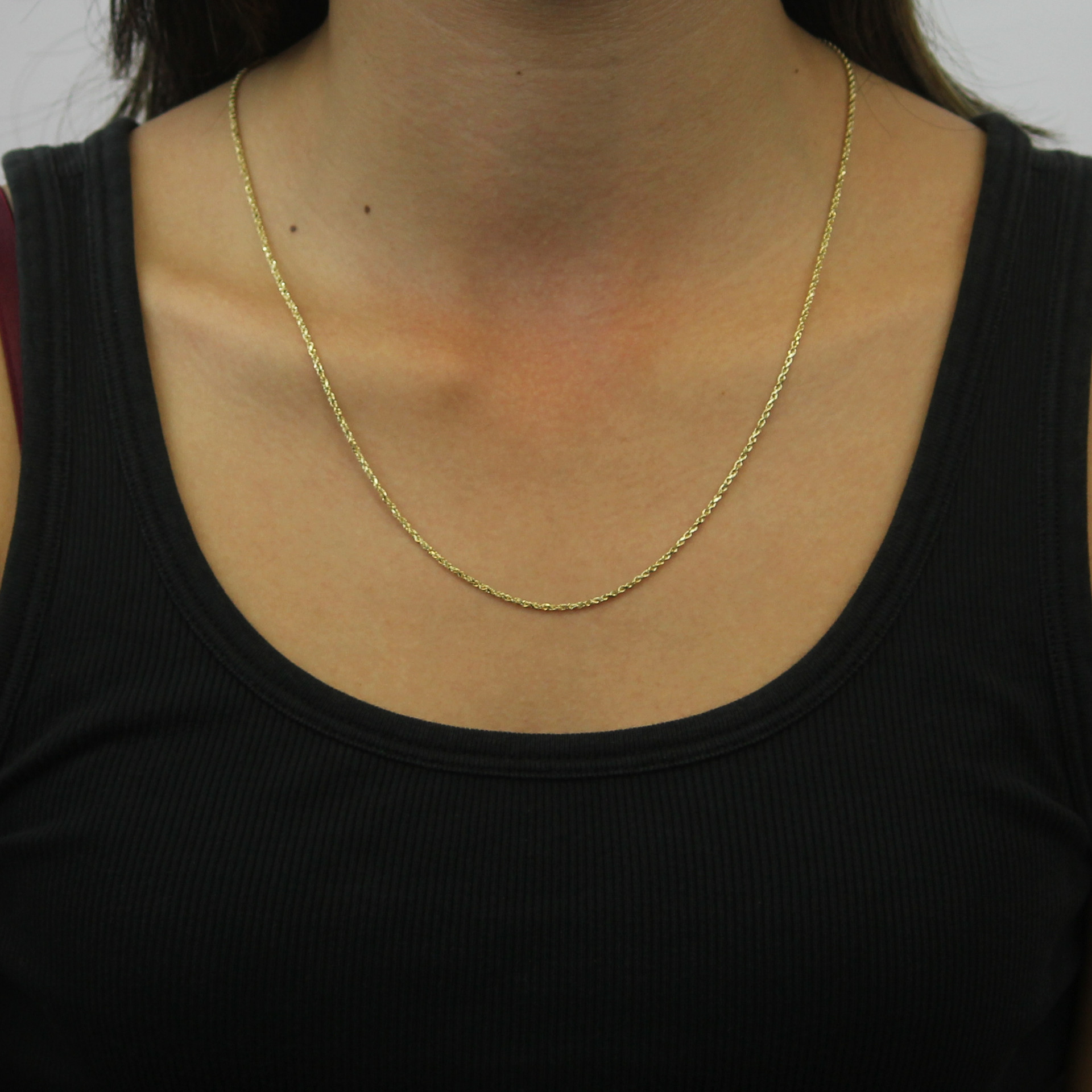 14k Gold Chains - Diamond Cut Rope Chains - Page 1 - Jrip