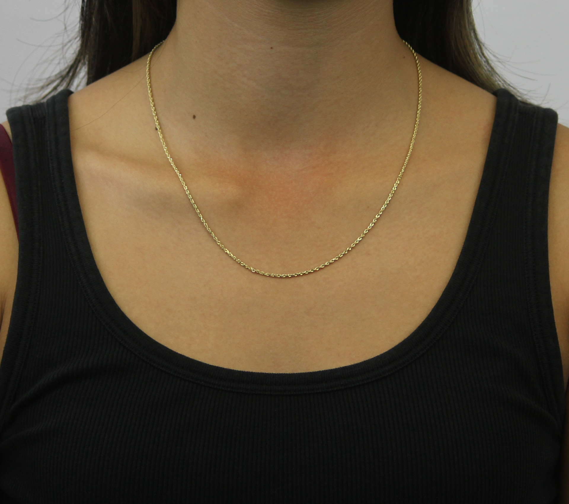 14k Gold Chains - Diamond Cut Rope Chains - Page 1 - Jrip