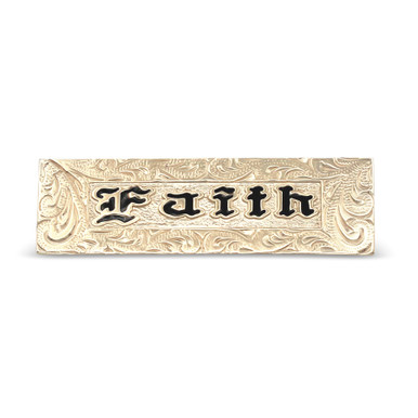 Fancy Scroll Border Name Plate