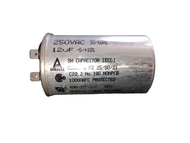 Turbo Air CAPMK183D Capacitor, Run, 12uF, 250VAC