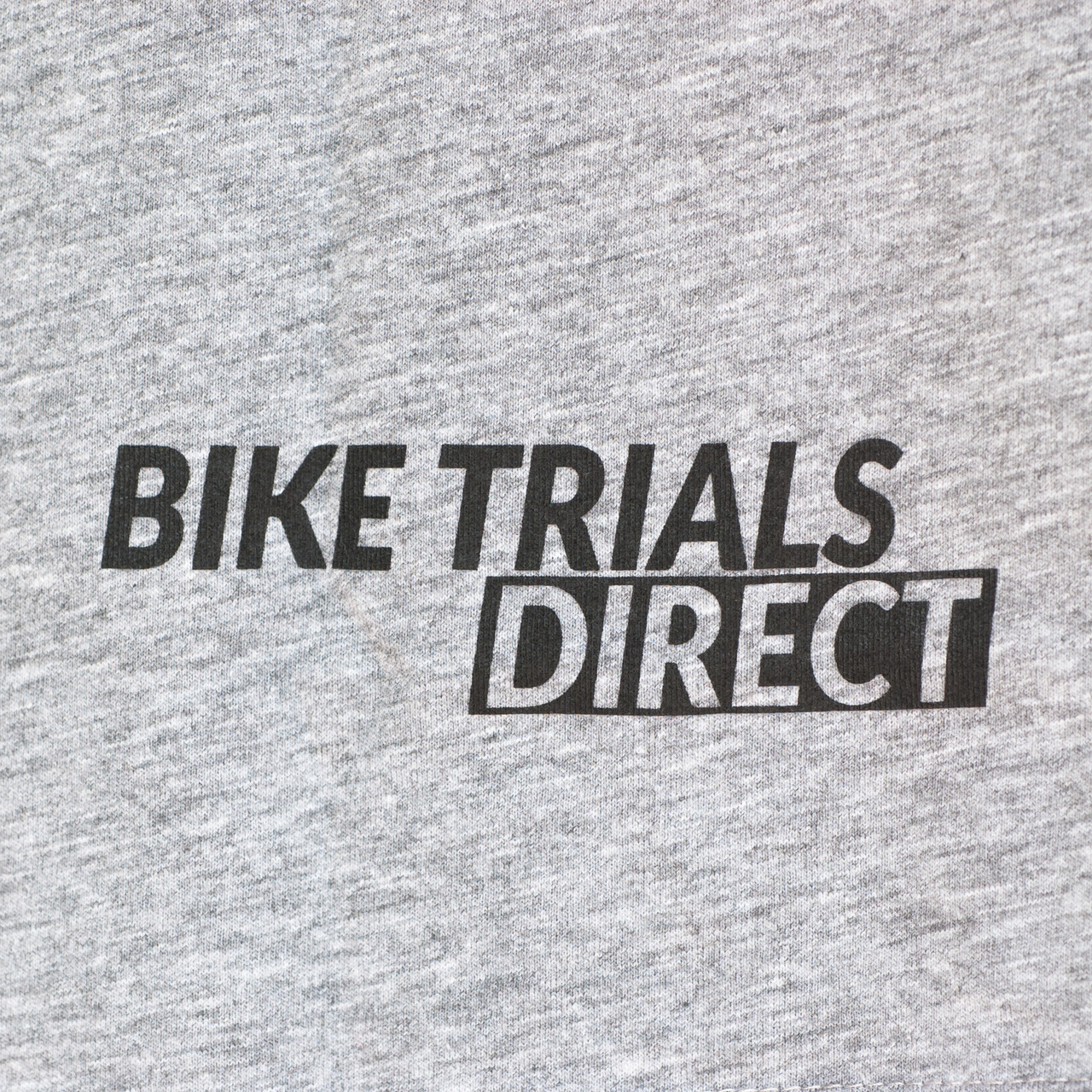 BTD Organic Cotton Tee Shirt (Stacked Logo) - Bike Trials Direct