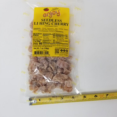 Enjoy Hawaii Snacks Seedless Li Hing Cherry - 7 oz Bag - Dried, Sweet ...