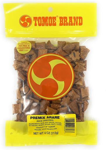 Tomoe Brand Premix Arare Rice Cracker, 4 Oz - A Scrumptious Crunch in ...