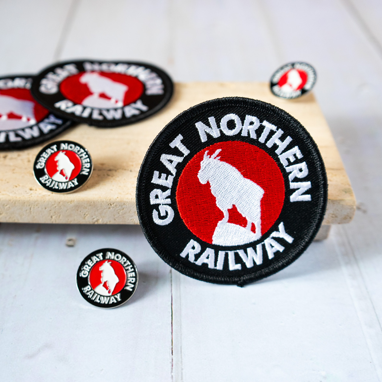 Great Northern Railway Patch Glacier National Park Conservancy