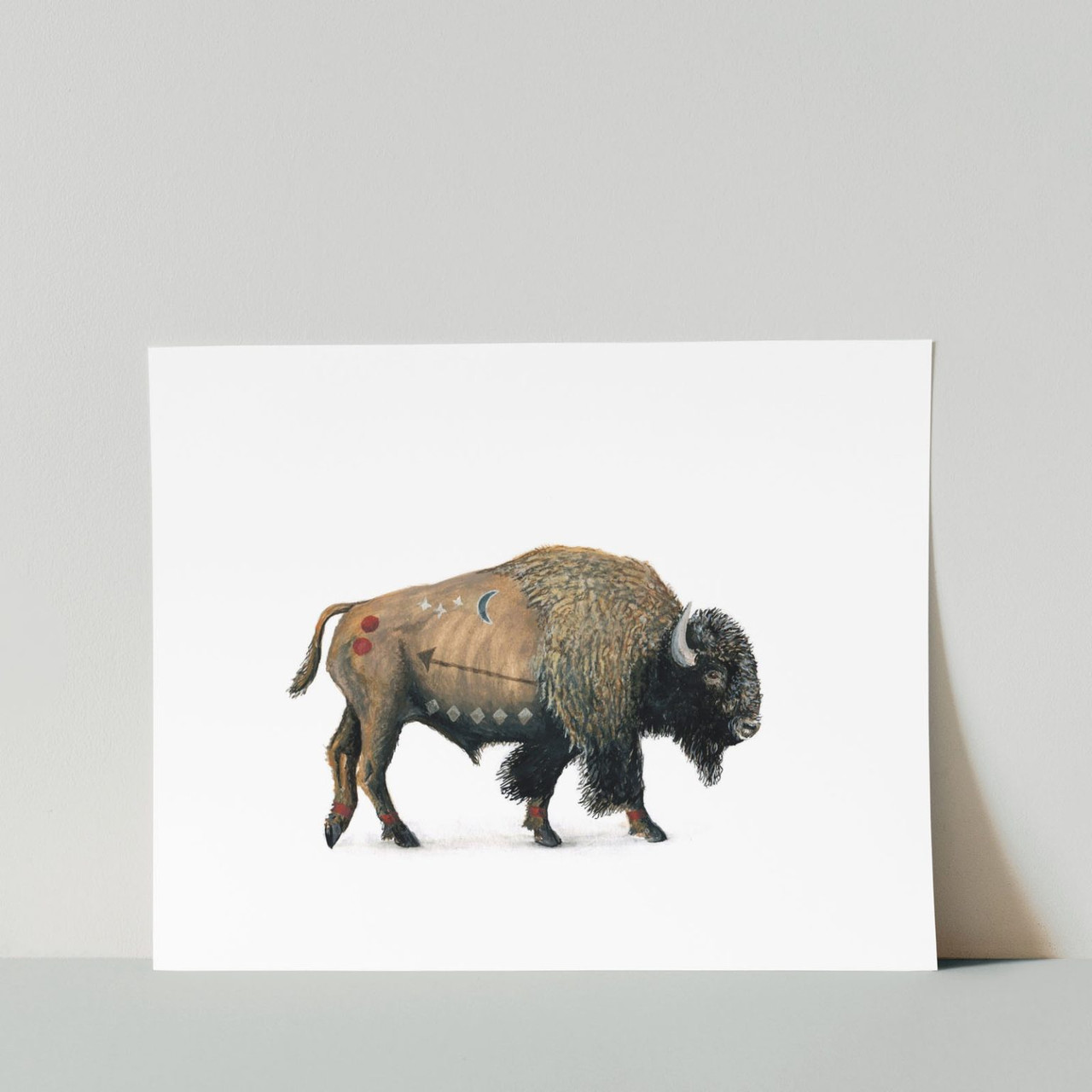 Bison Print - Glacier National Park Conservancy