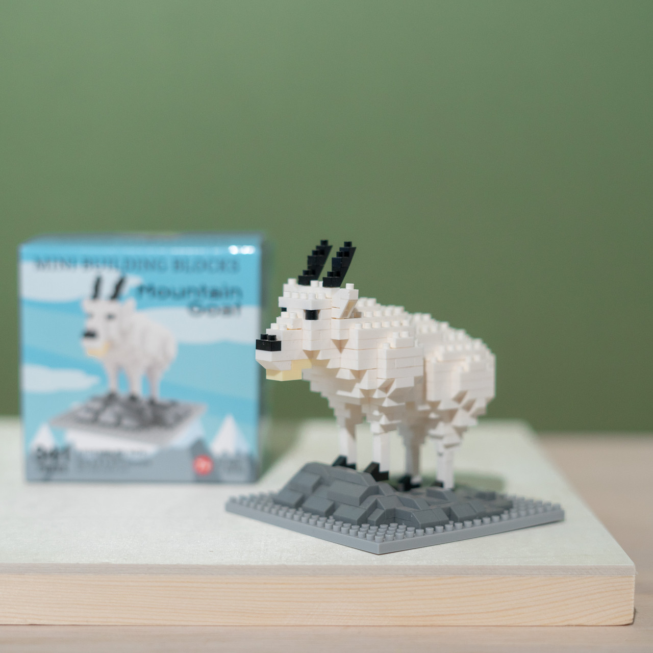 Mountain Goat Mini Building Blocks - Glacier National Park Conservancy