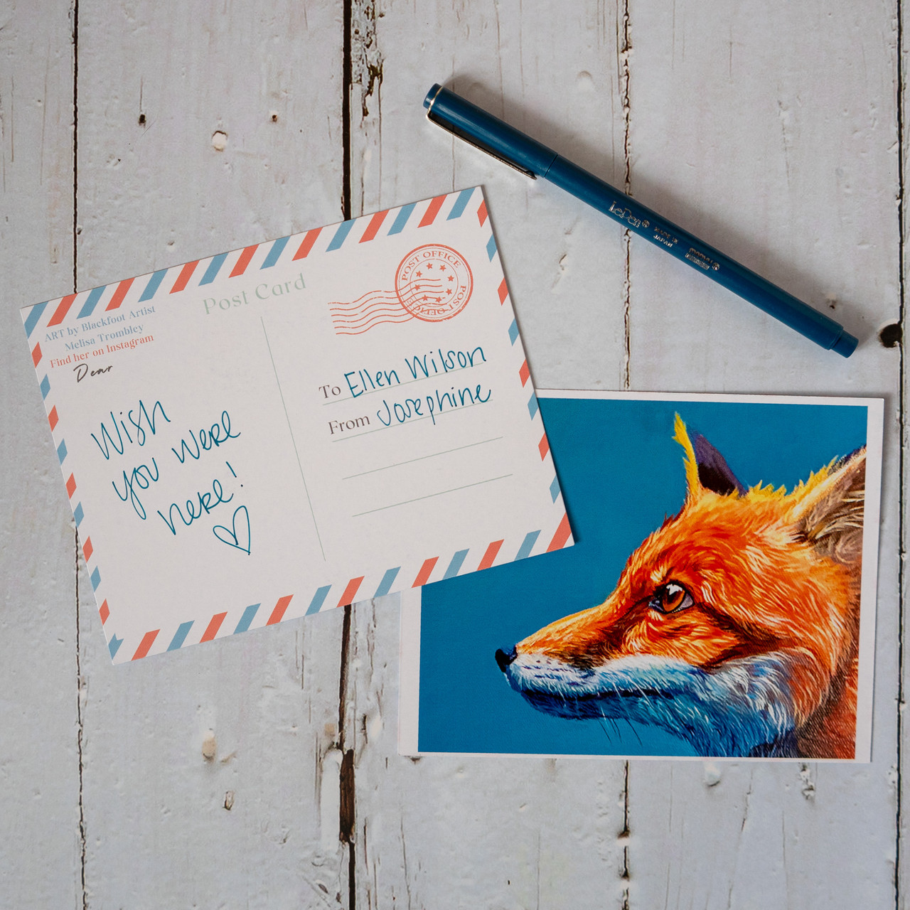 Fox Postcard - Glacier National Park Conservancy