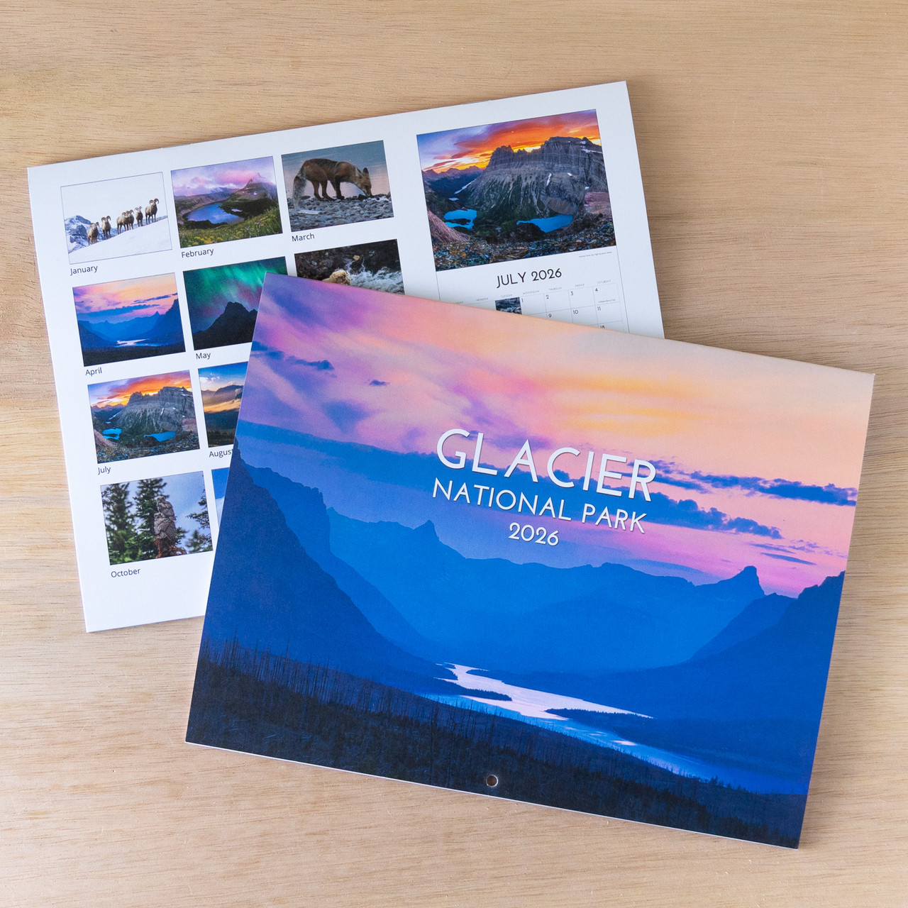 GNPC 2026 Wall Calendar - Glacier National Park Conservancy