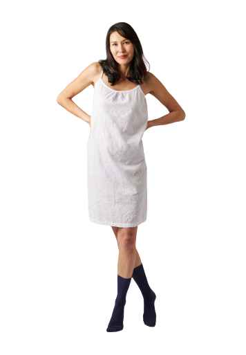 Embroidered Nightgown - cottonbasics