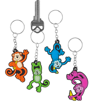 monkey keychain