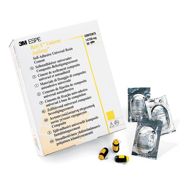 RelyX Unicem Aplicap Capsules Cement White Opaque 295 mg Refill 20/Box ...