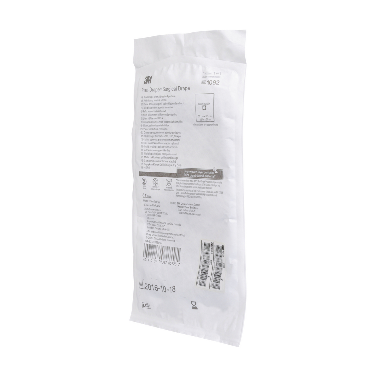 Steri-Drape Drape Fluid Control 22x25" Blue 25/Box - Dental Market