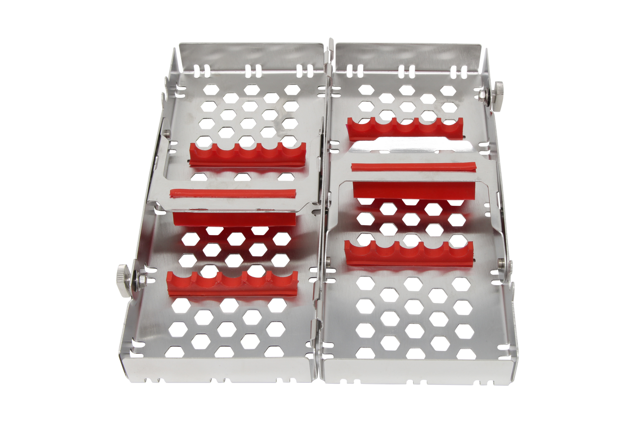 Sterilization Cassette for 10 Instruments, Double Decker - 200x82x40 ...