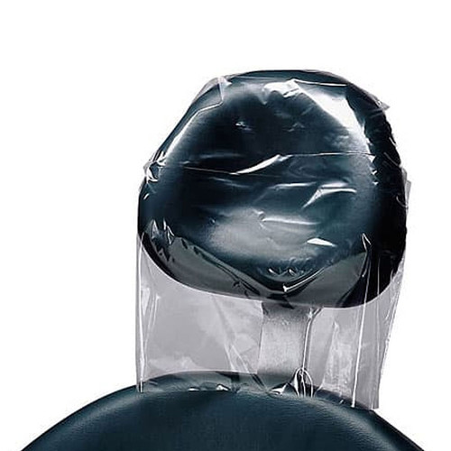 Headrest Plastic Covers 11" x 9.5" x 2" 250/Box - Dental Market