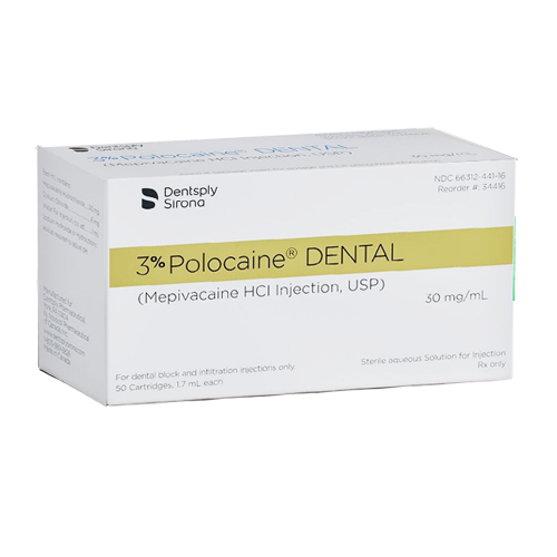 Polocaine 3% 50/Box - Dental Market