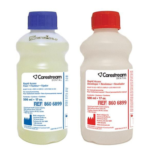 Rapid Access Manual Developer & Fixer 3 Liters 6/Case - Dental Market