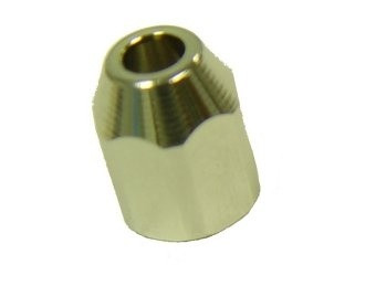 Syringe Tip Nut, Chrome - Dental Market