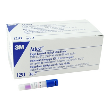 Attest Biological Indicator Rapid Read 50/Bx - Dental Market