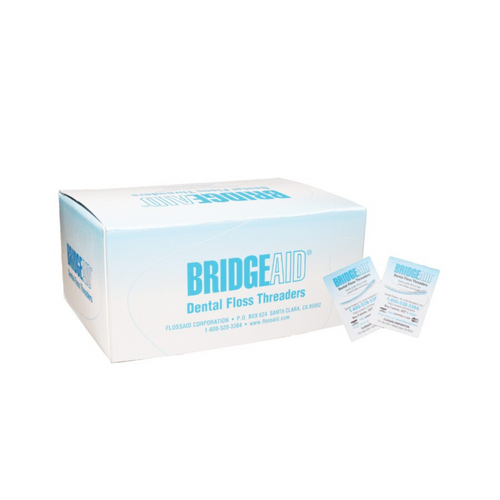 BridgeAid Floss Threader, 1000/Box - Dental Market