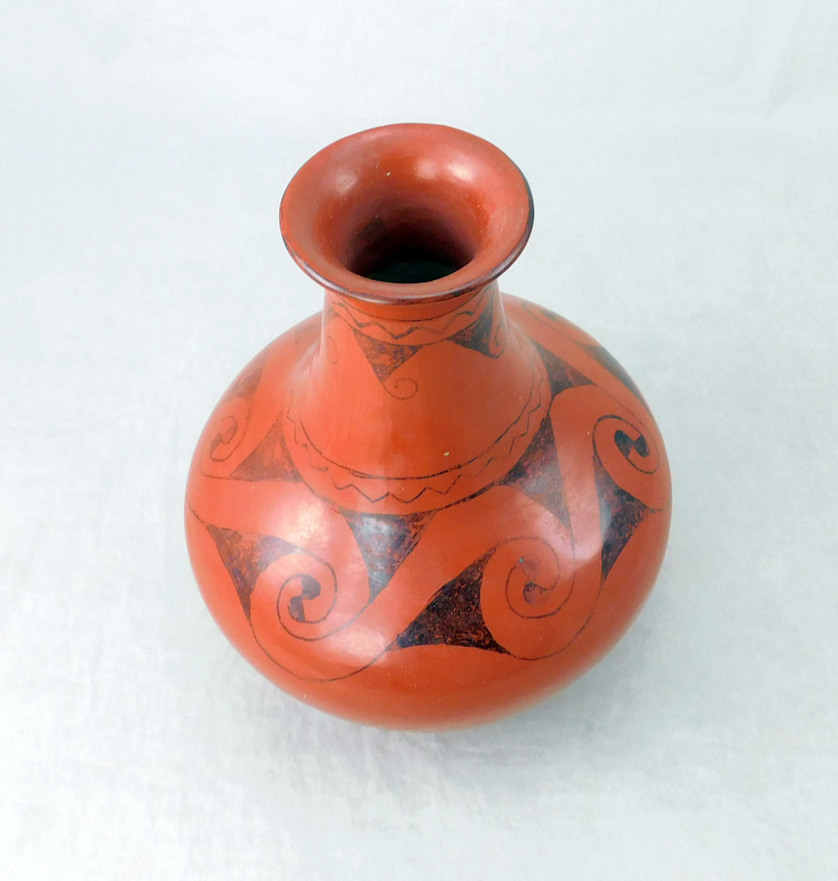 Mary Juan Red Maricopa Pottery Jar