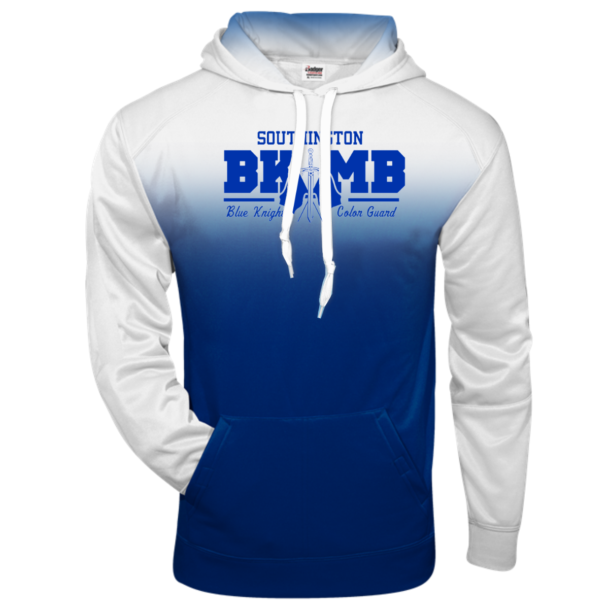 BKMB Color Guard Ombre Hoodie - Southington the Athletic Shop