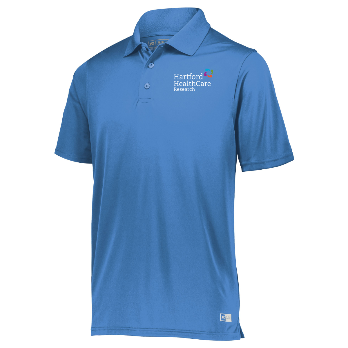 HHC Research Collegiate Blue Polo - Southington the Athletic Shop