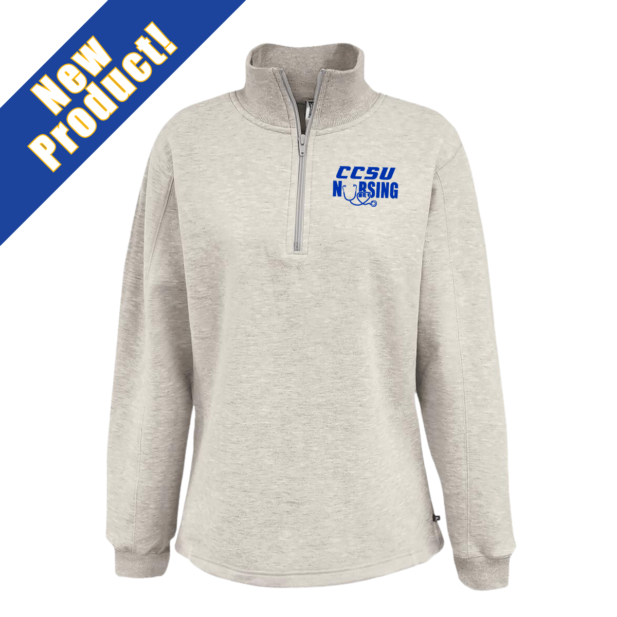 CCSU Student Nurses Ladies Classic 1/4 Zip - Southington the Athletic Shop