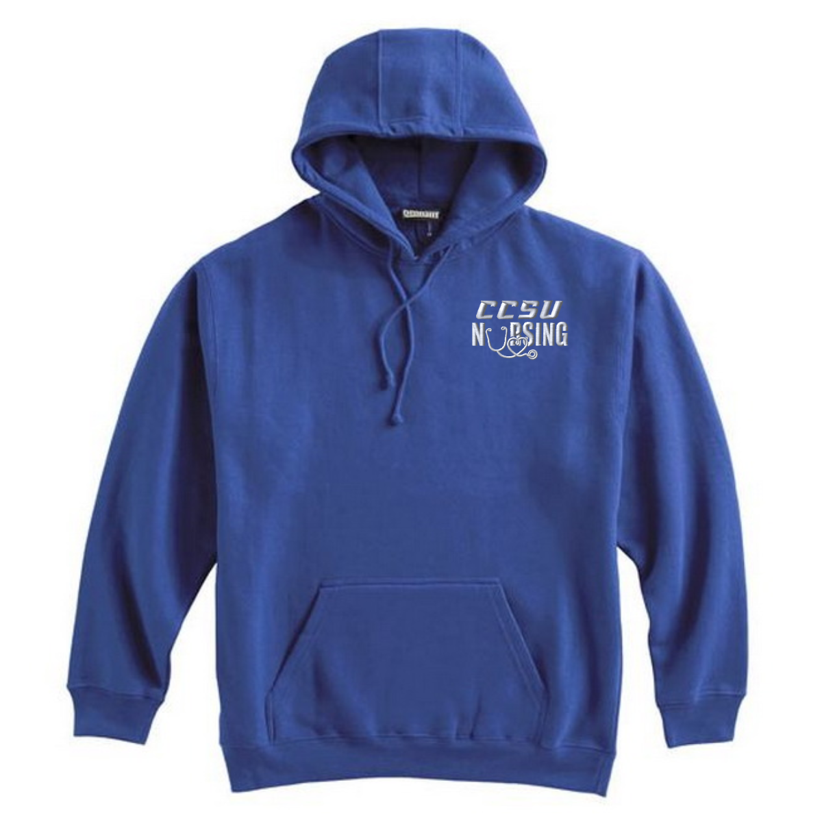 CCSU Student Nurses Royal Hoodie - Southington the Athletic Shop