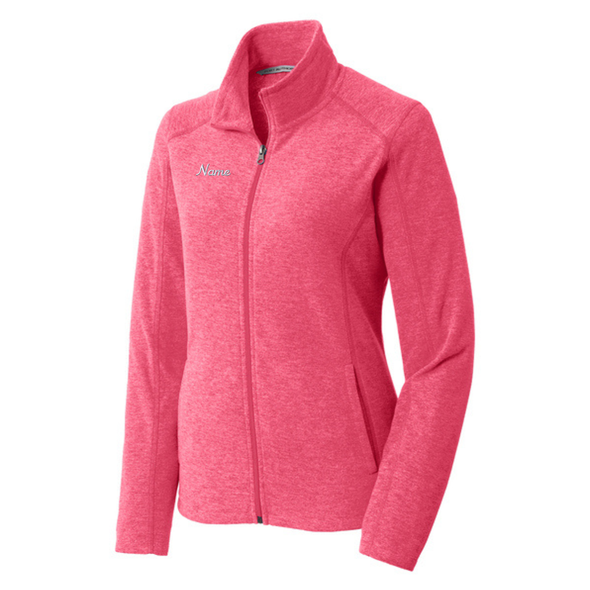 THOCC Secretary Pink Raspberry Heather Ladies Micro Fleece (no logo ...