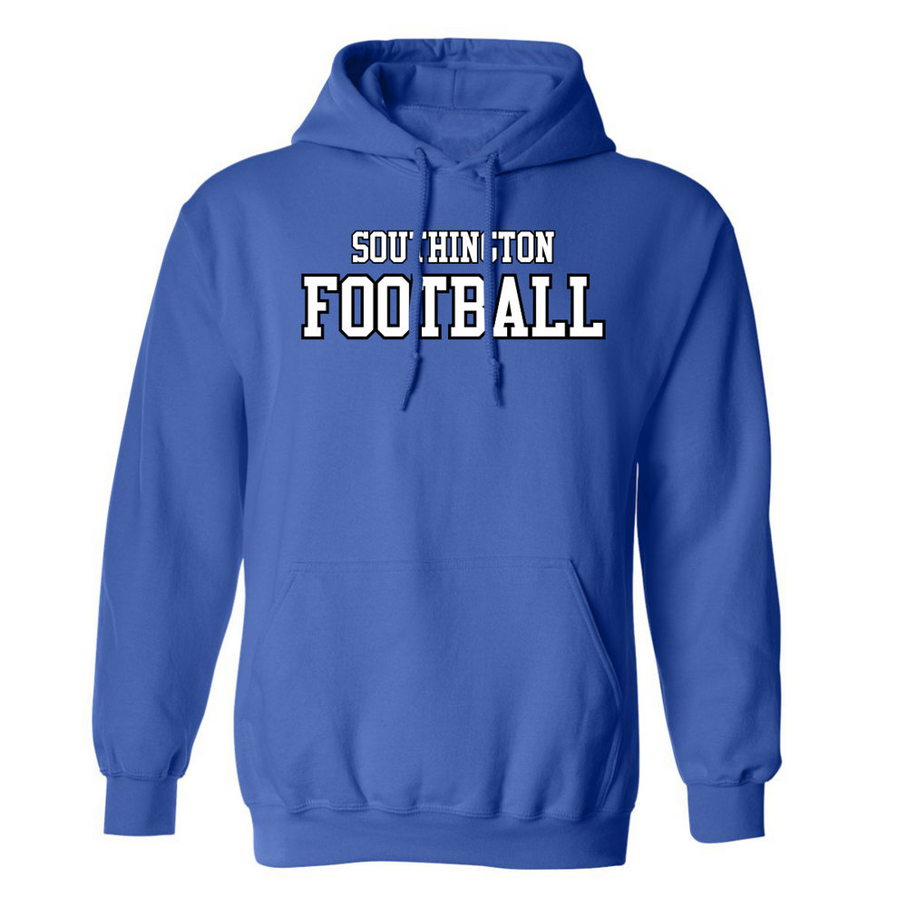 Southington Football Straight Logo Sweatshirt - Southington the ...