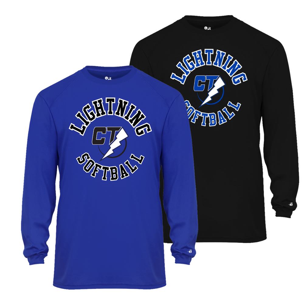 CT Lightning Moisture Wicking Unisex Long Sleeve with Circle Logo ...