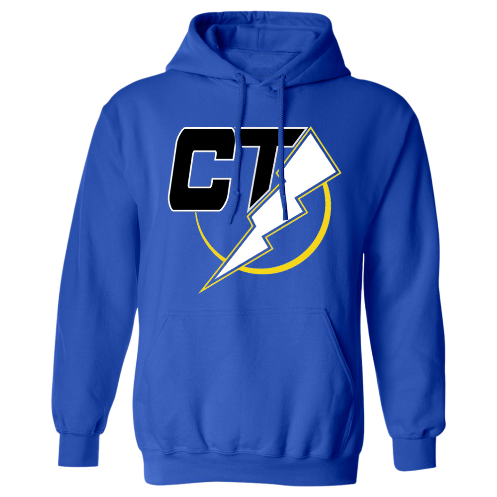 CT Lightning GOLD Hooded Sweatshirt - Southington the Athletic Shop