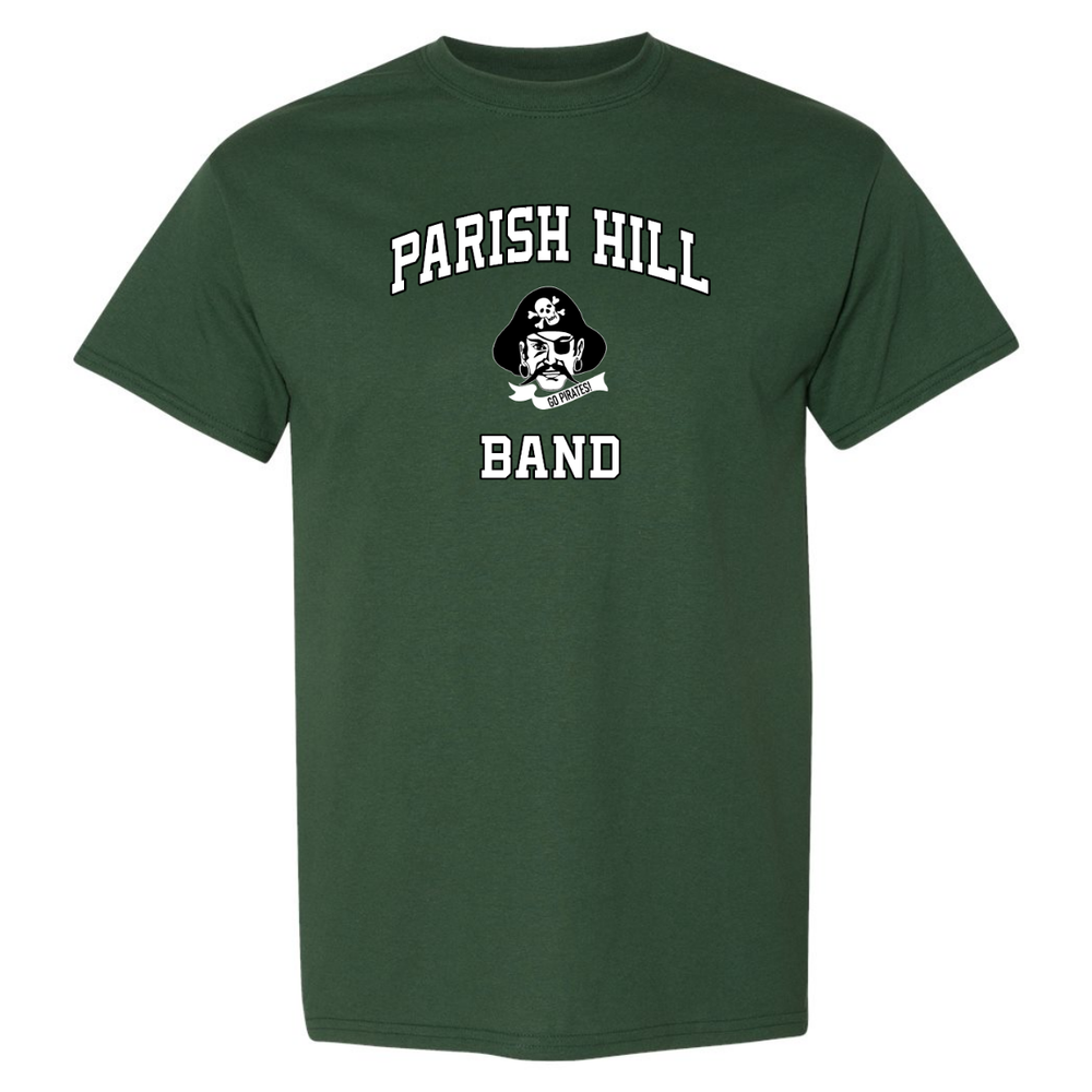Parish Hill Band Dark Green T-Shirt - Southington the Athletic Shop