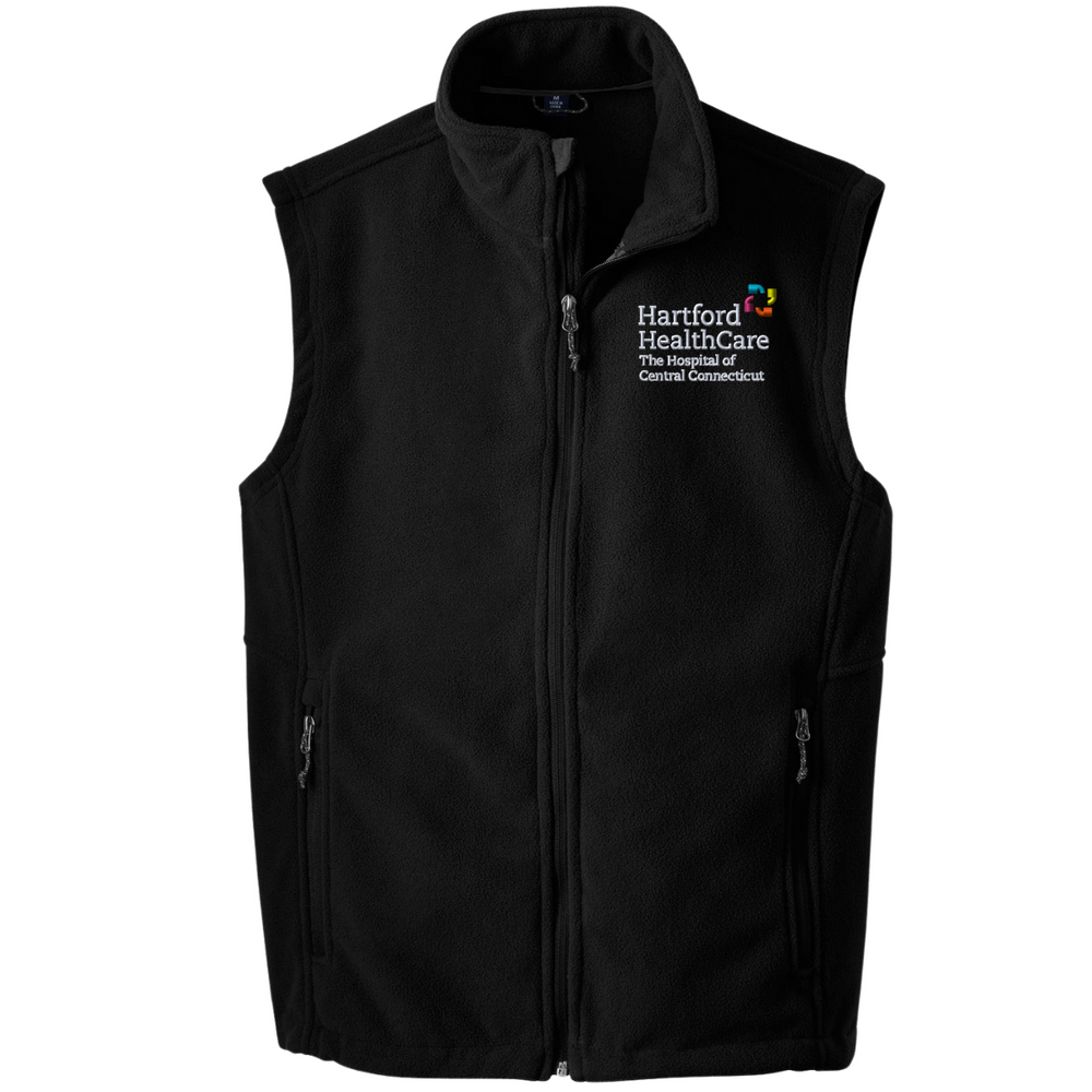 THOCC Radiology Black Fleece Vest - Southington the Athletic Shop