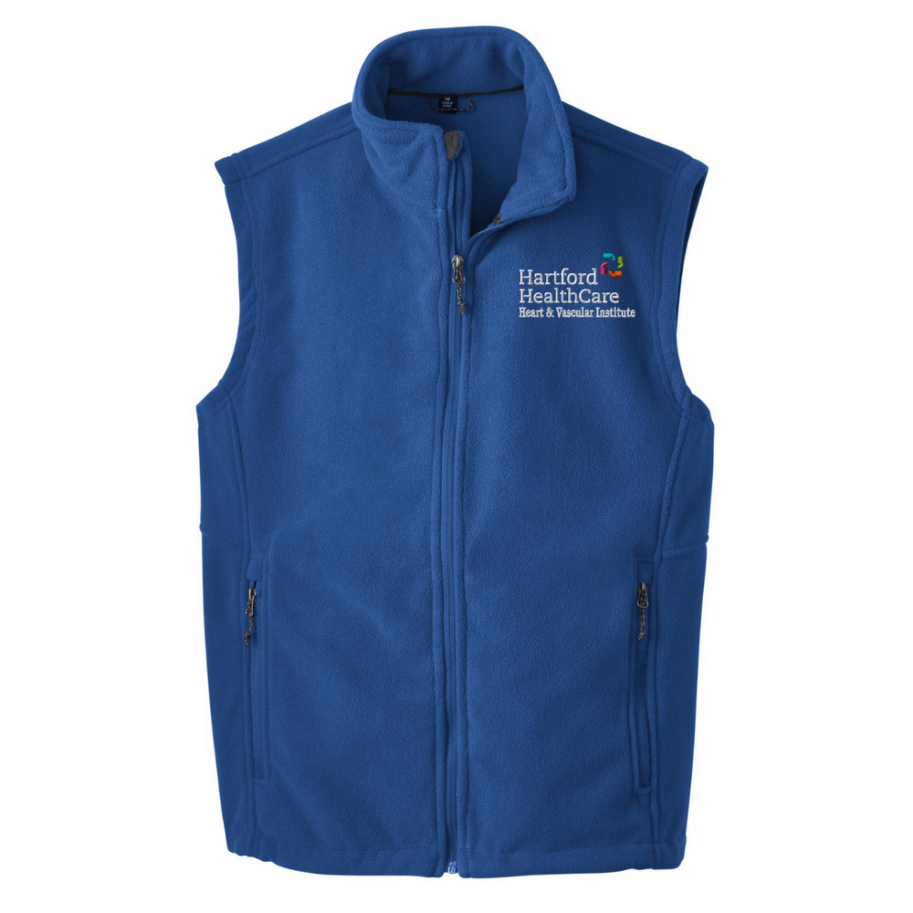Heart and Vascular Institute Royal Fleece Vest - Southington the ...