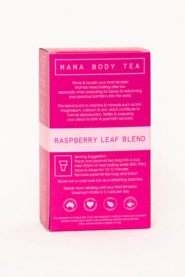 Organic Raspberry Leaf Tea for Pregnancy by Mama Body Tea