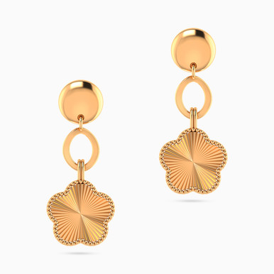 Buy Gold Earrings for Women in Saudi Arabia | Gold Earring Designs | L ...