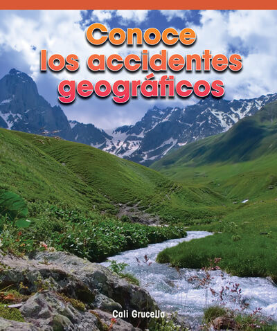 Conoce los accidentes geográficos | 9781725360358 | 25+ Copies Bulk Pricing
