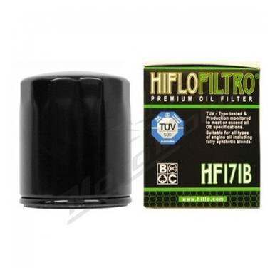 HF171B OIL FILTER BLK TWIN CAM