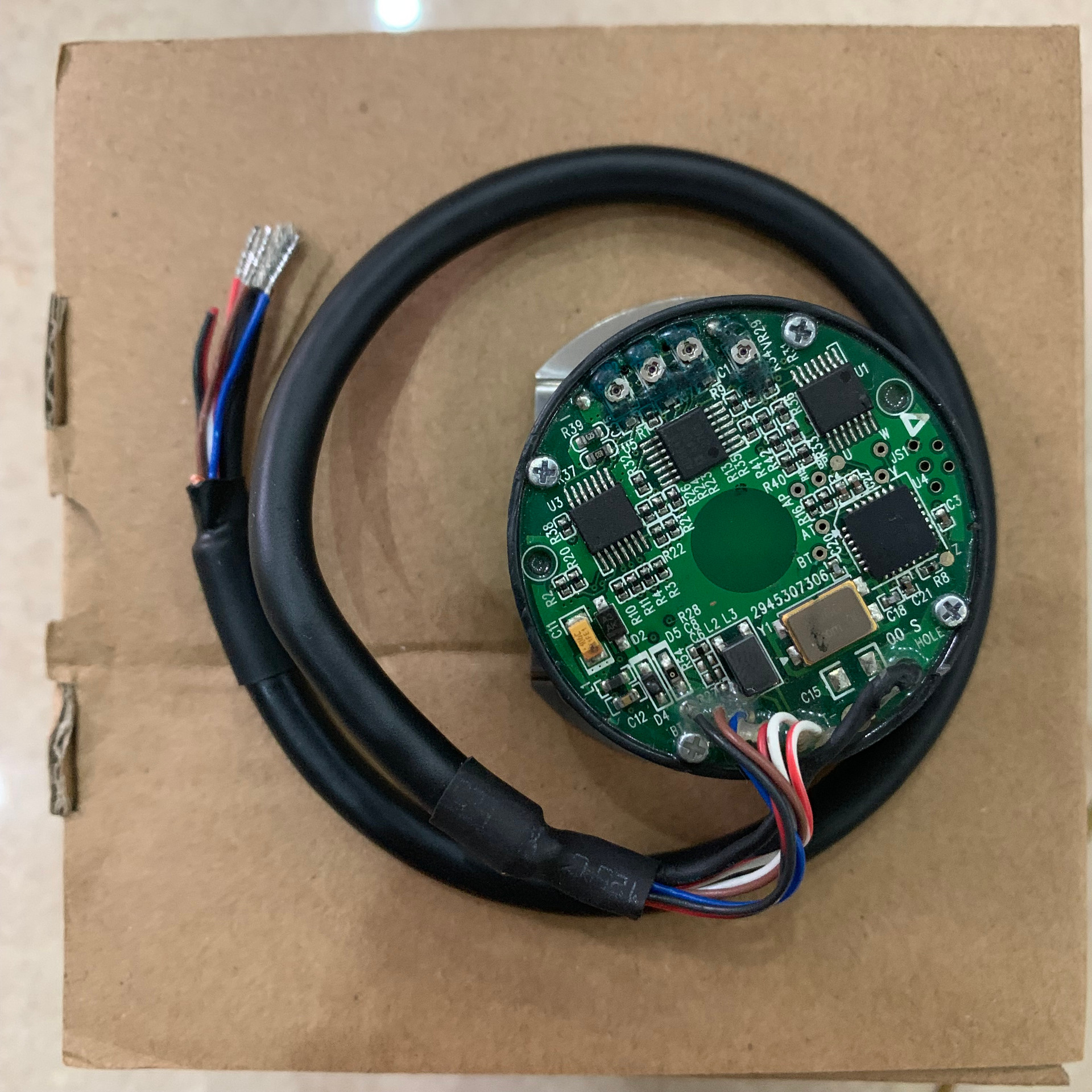 DELTA encoder NH4-17LS65CAT programmed for BCH0802O12A1C - DMX Technology