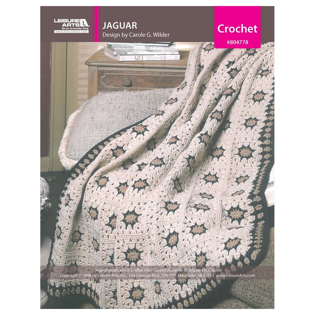 Leisure Arts Contest Favorites Jaguar Afghan Crochet ePattern - Leisure ...