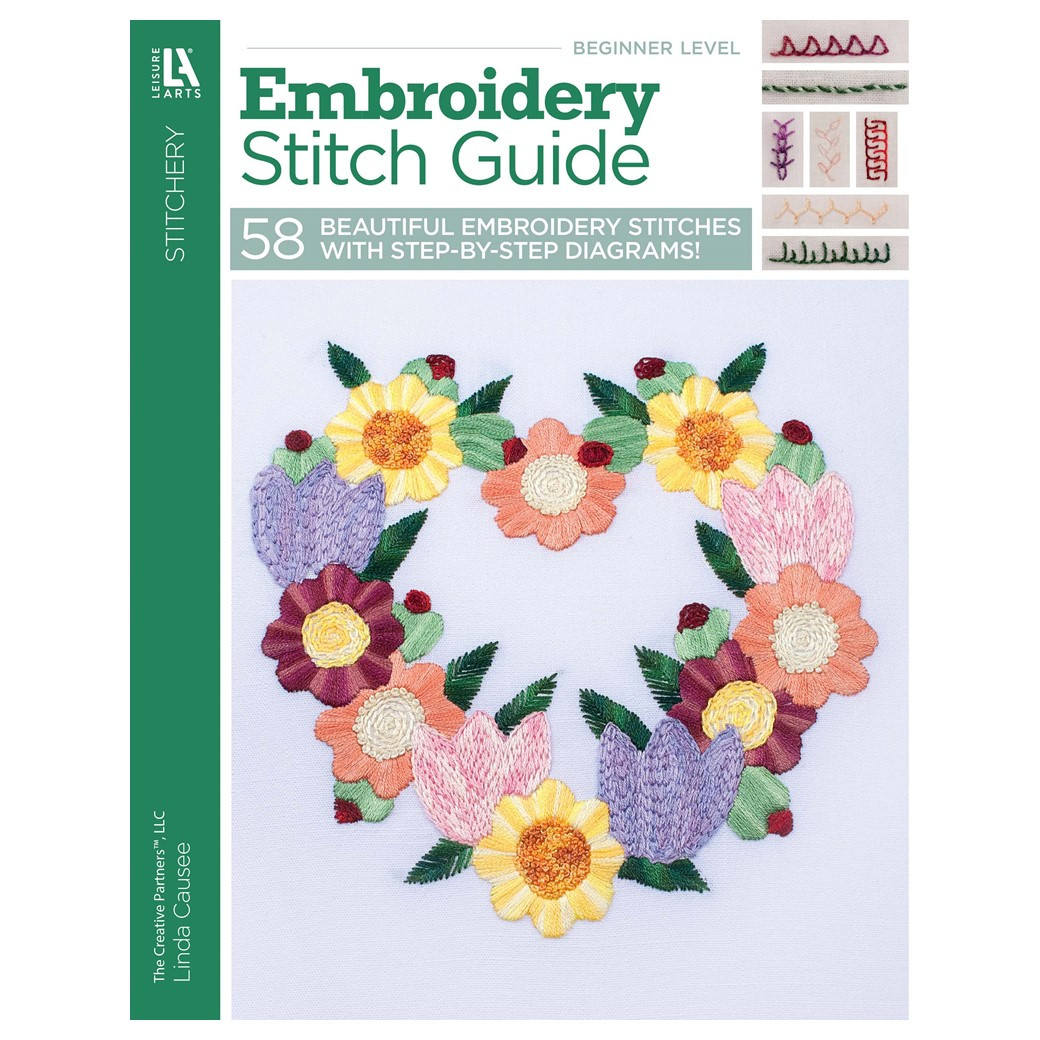 Leisure Arts Embroidery Stitch Guide Book - Leisure Arts